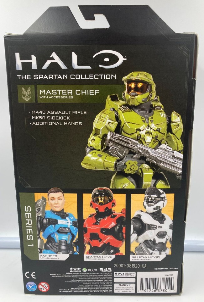 2020 New HALO Spartan Collection Master Chief Action Figure | eBay