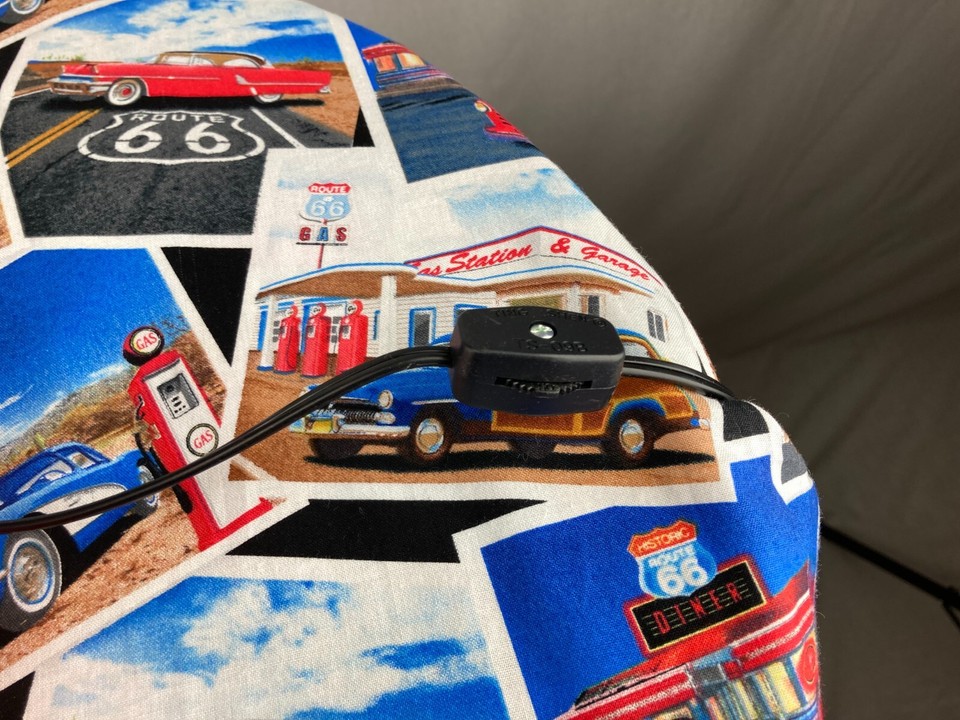 Retro LED Lighted Reed Ring With Green Simplex Dome Drive In Movie ...