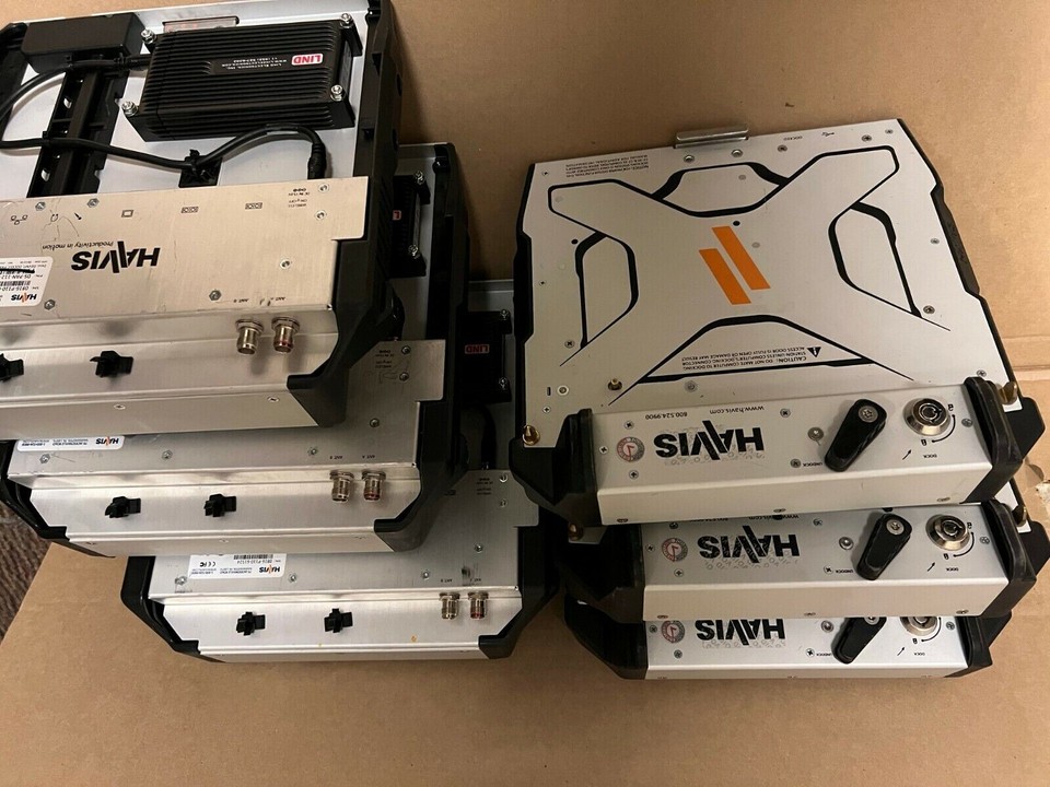 99% Life Left Havis Dock Station DS-PAN-111-2 Dual Antennas Toughbook ...