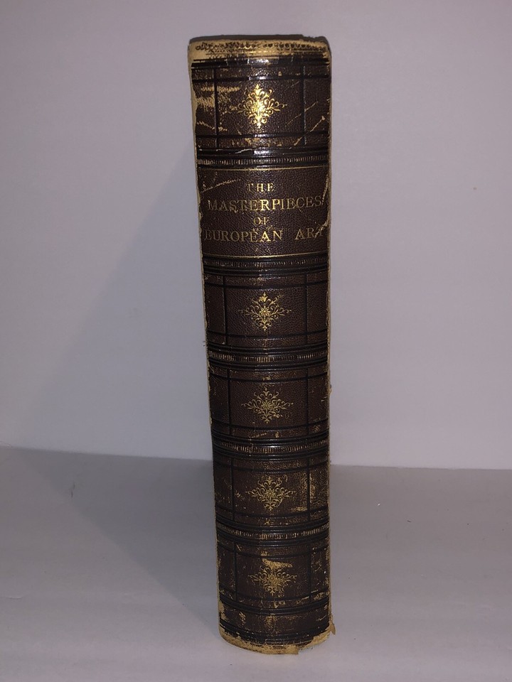 The Masterpieces Of European Art Antique Coffee Table Book Sandhurst ...