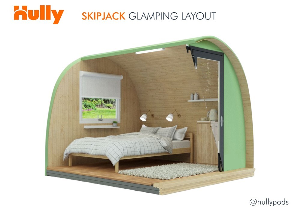 Garden Office | Home Office | Garden Room | Glamping Pod | Hully Pod ...