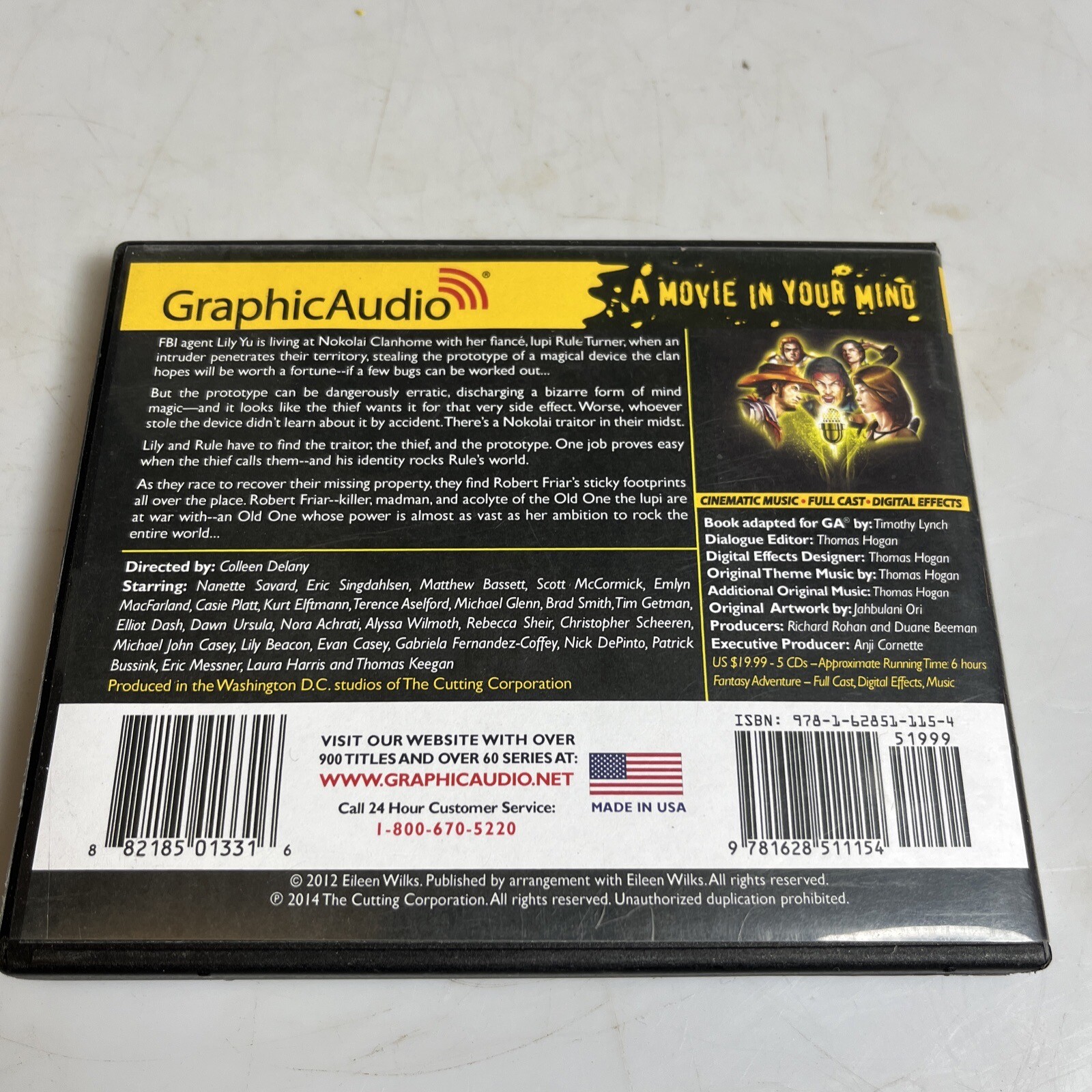 Mortal Ties World of the Lupi Graphic Audio Book CD Set - (Eileen Wilks ...