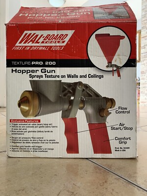 Pattern Guns & Hoppers - Drywall Hopper Gun