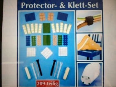 Chiusura a Pressione Feltrini Fascette per Cavi Klebepads 209 Pezzo Set ...