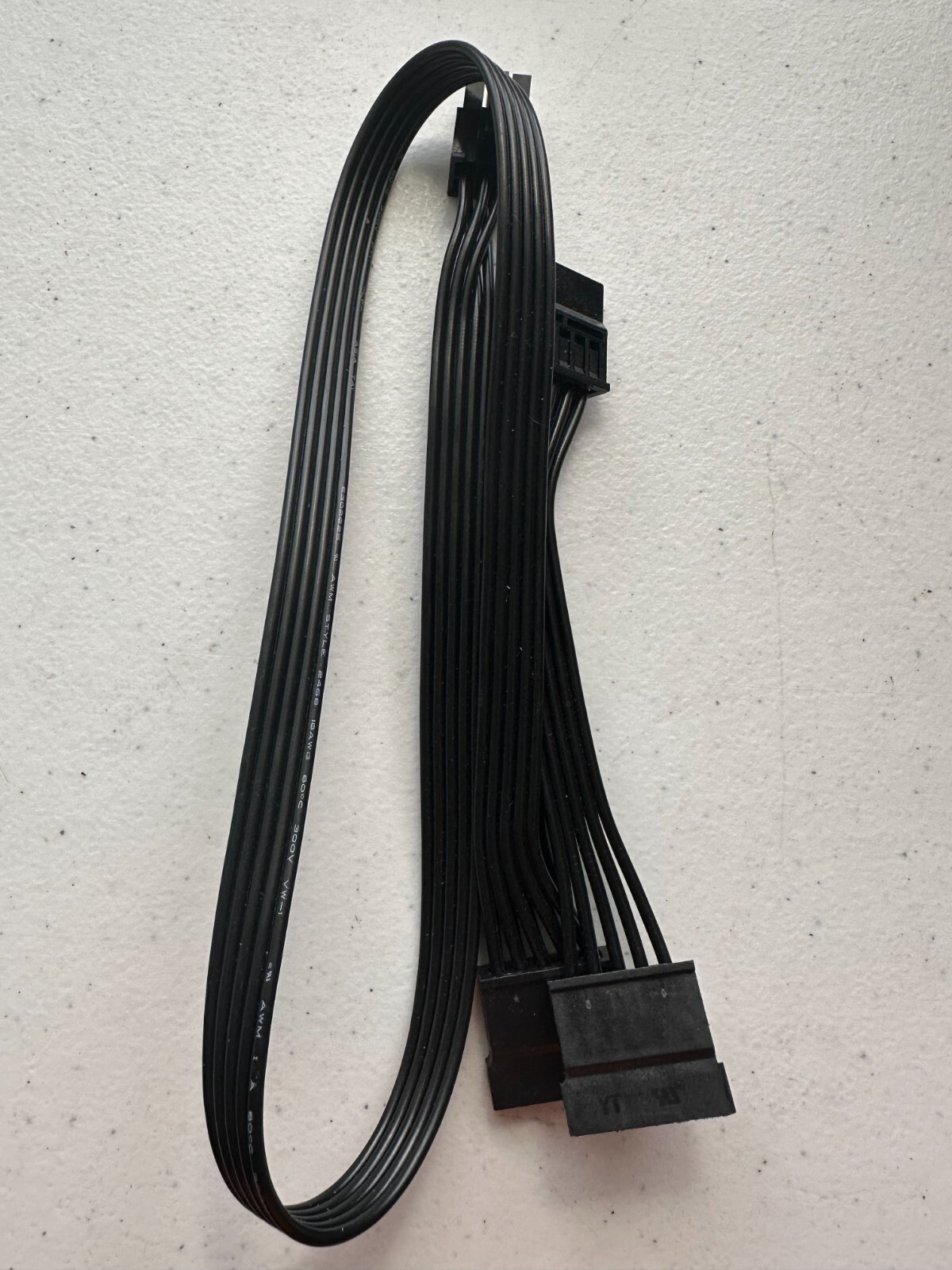 EVGA SATA TRIPLE 6-PIN POWER SUPPLY CABLE WIRE CORD - GENUINE ORIGINAL ...