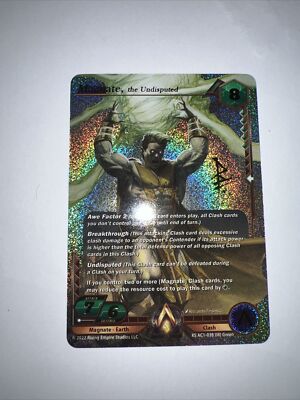 Alpha Clash TCG - Magnate, The Undisputed Iconic Rare! Kickstarter ...