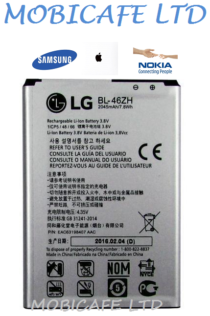 Genuine LG BL-46ZH Battery For K8 K350N - 2045mAh | eBay