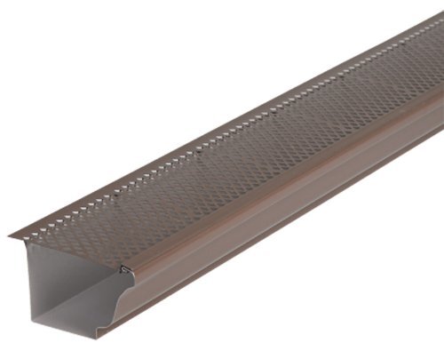 Amerimax 85479 Brown Plastic Snap In Gutter Guard Cover Leaf Filter 36 ...