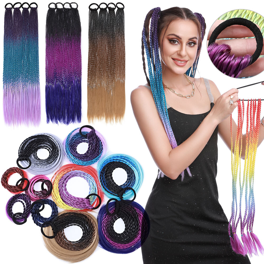 Pigtail Braids With Extensions