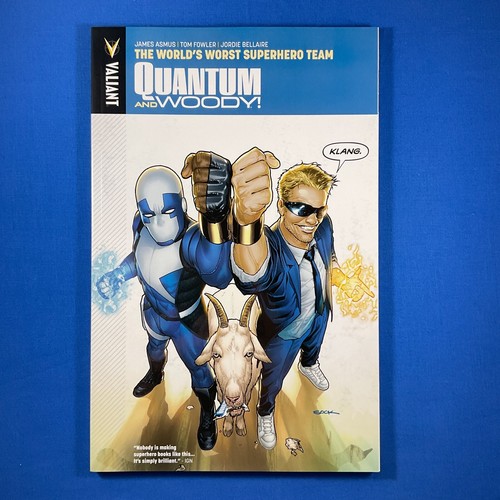 QUANTUM AND WOODY Trade paperback Vol.1 First Print VALIANT ...