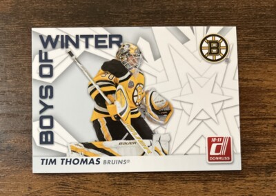 2010-11 Panini Donruss Boys of Winter Tim Thomas #59 Boston Bruins | eBay