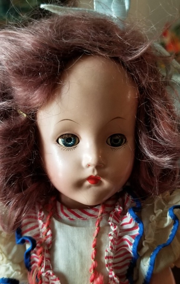 1940's Suzanne Effanbee 14 Inch Doll. Vintage Doll With Sleep Eyes. | eBay