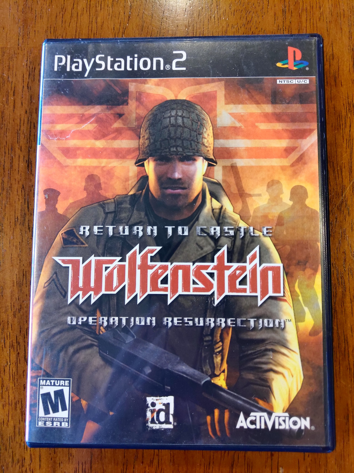 Return to Castle Wolfenstein Operation Resurrection Playstation 2 PS2 W ...