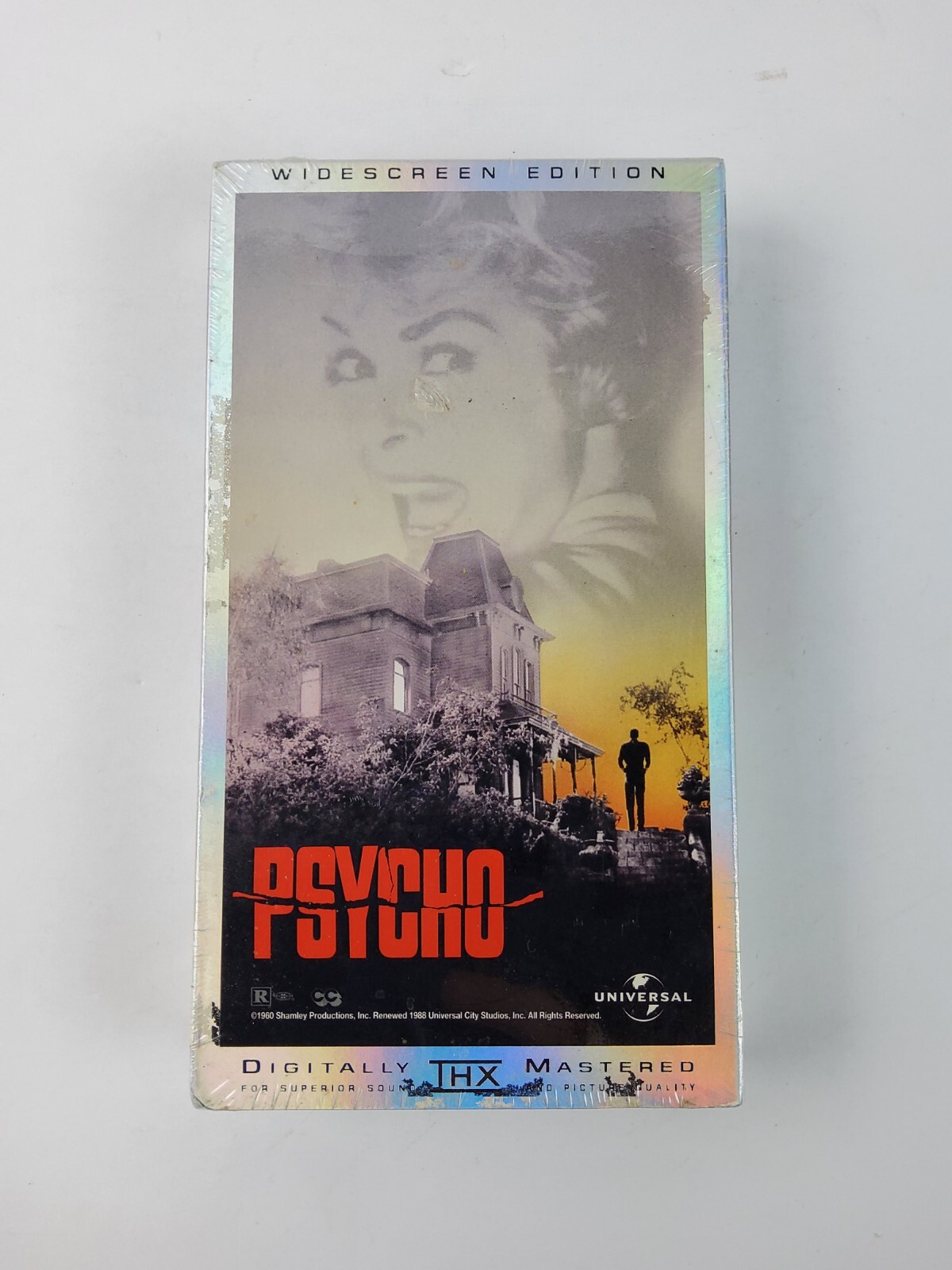 Psycho VHS Factory SEALED & Watermarked THX Widescreen Edition ...