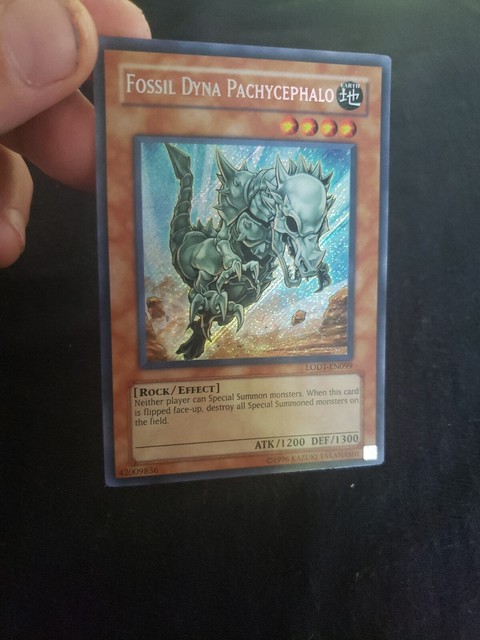 Yu-Gi-Oh! TCG Fossil Dyna Pachycephalo Light of Destruction LODT-EN099 ...