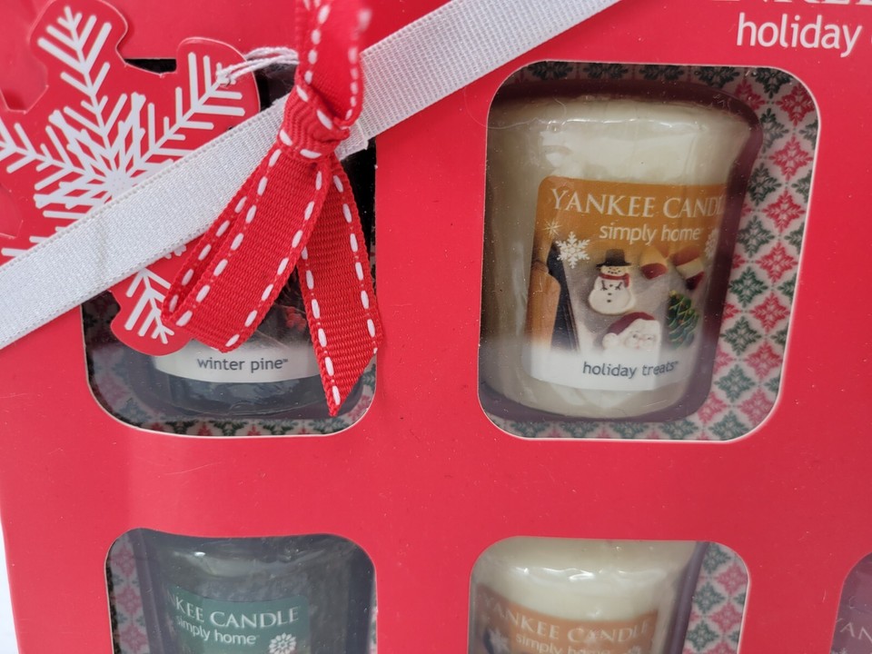 Yankee Candle Sampler Pack Simply Home Christmas Holiday Pack 2014 | eBay