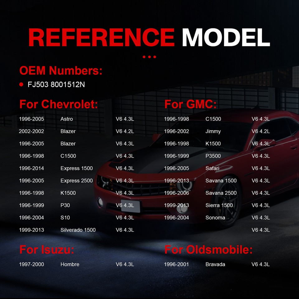 Spider Vortec Fuel Injector Assembly For GMC Chevy Trucks Pickup V6 4 ...