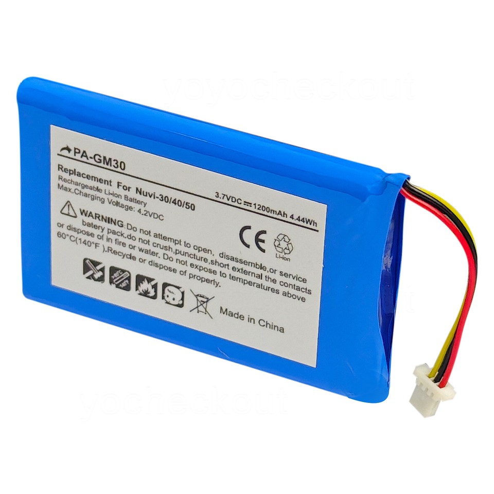 361-00056-00 361-00056-50 Battery For Garmin Nuvi 50LM Series Nuvi50 ...