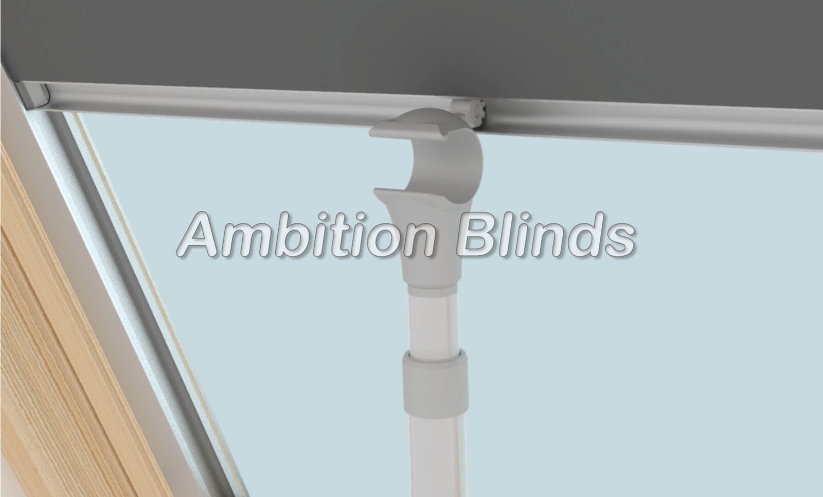 VELUX COMPATIBLE ROOF ROD POLE TELESCOPIC 1.2M-2.1M FOR OPENING WINDOWS ...