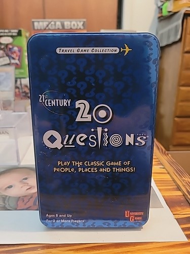 20 Questions Travel Guessing Game 21st Century Metal Tin! 794764015614 ...