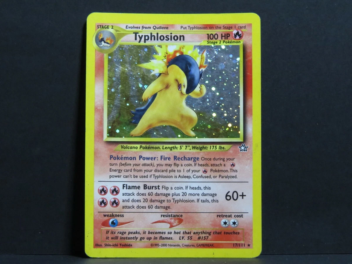 Typhlosion Pokemon Card