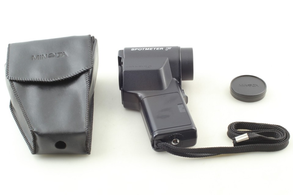 [NEAR MINT in Case] Minolta Spotmeter F Light Exposure Spot Meter From ...