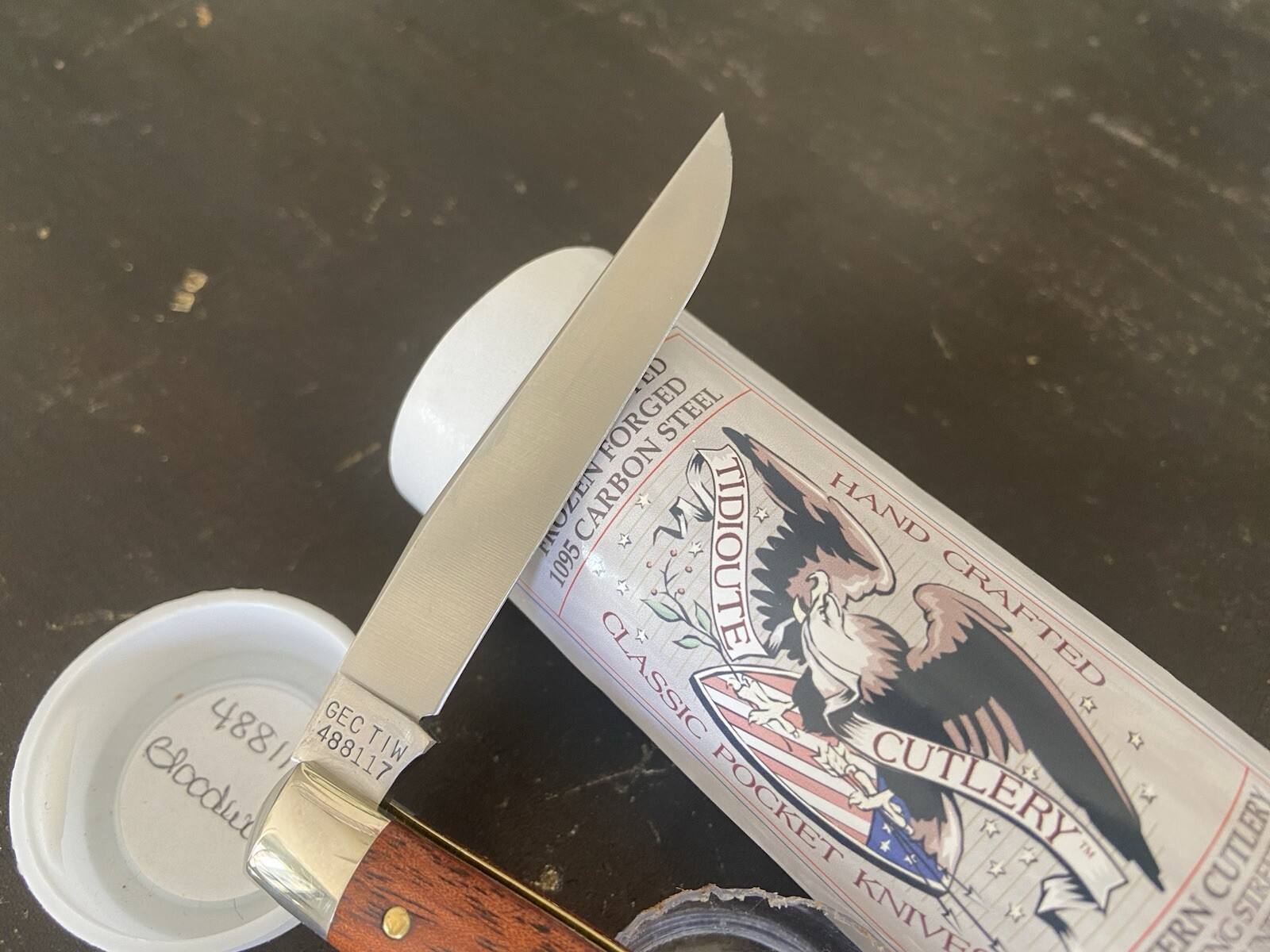 GEC knife great eastern cutlery Tidioute 488117 Bloodwood 2017 #48 1 Of ...