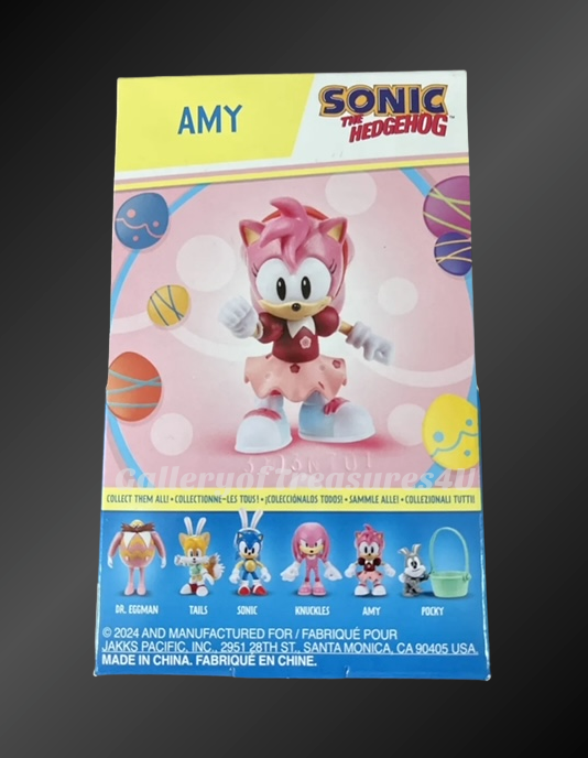 Sonic the Hedgehog 2.5" Easter Bunny Pocky Dr. Eggman Knuckles Tails ...