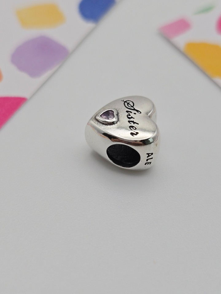 Authentic Pandora Silver Sister Charm | eBay