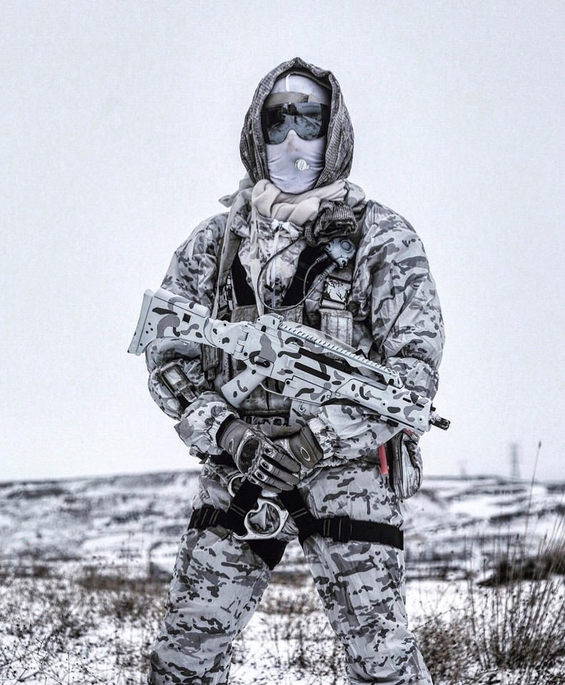 Multicam Alpine White Winter Camouflage Militaria Hunting Airsoft Snow ...