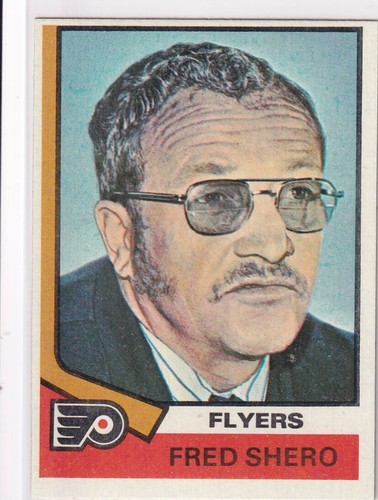 74/75 TOPPS FRED SHERO CARD #21 NM-MINT OC | eBay