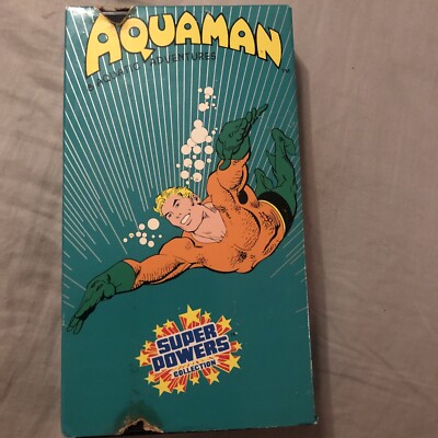 Aquaman Super Powers Collection VHS 1996 DC Cartoon 8 Episodes Justice ...