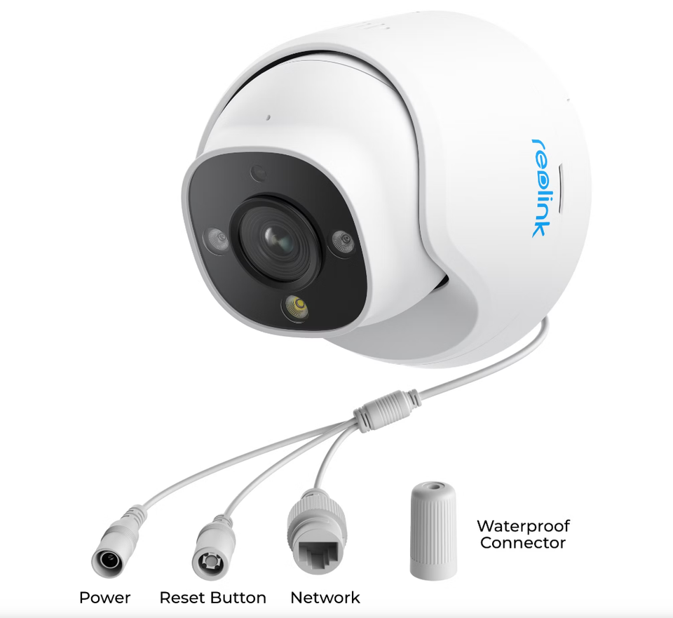 Reolink 12MP UHD PoE Dome Audio IP Camera Color Night Vision NVC-D12M ...