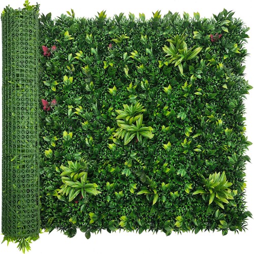 Artificial Boxwood Panels,54'' x 120'' in(45 sqft) UV-Anti Fake Grass ...