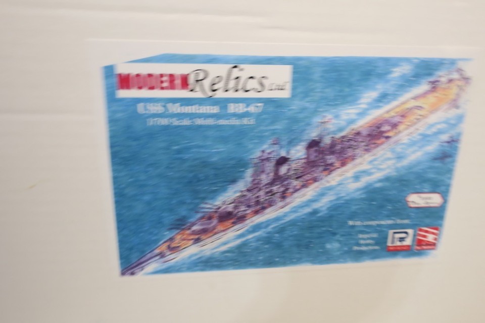 Modern Relics USS Montana (BB-67) Multi-media Kit 1/700 Model Kit | eBay