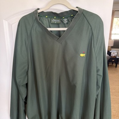 Masters Collection Golf Pullover Windbreaker Jacket Mens XL Embroidered ...