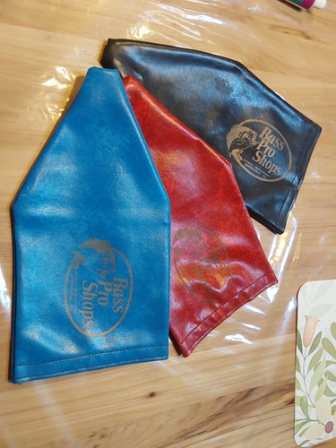 3 Bass Pro Shops Protective Fishing Reel Vinyl Covers | eBay