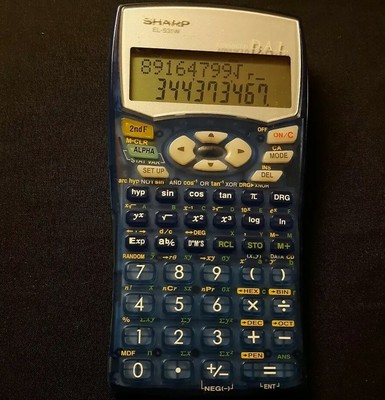 Sharp El-531W Scientific Calculator | eBay