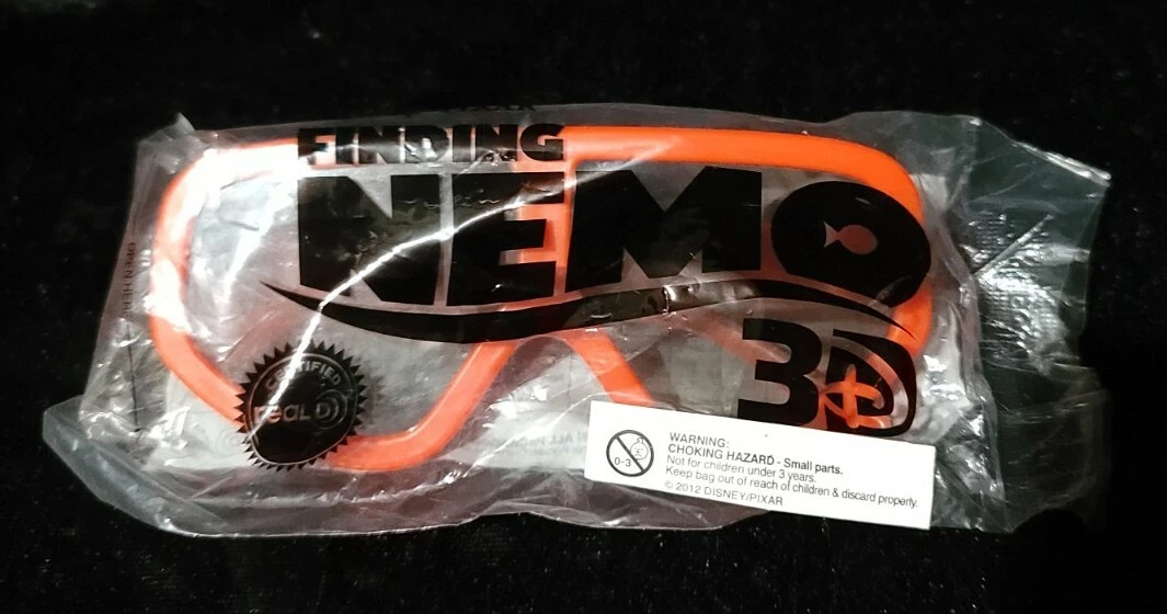 Finding Nemo 3d Glasses