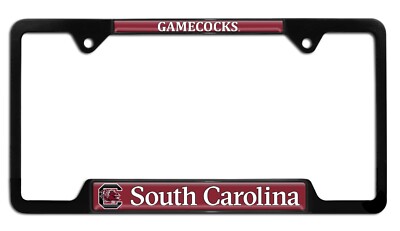 South Carolina Gamecocks metal license plate frame | eBay