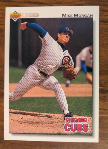 MIKE MORGAN 1992 Upper Deck Baseball Card #703 Chicago Cubs | eBay