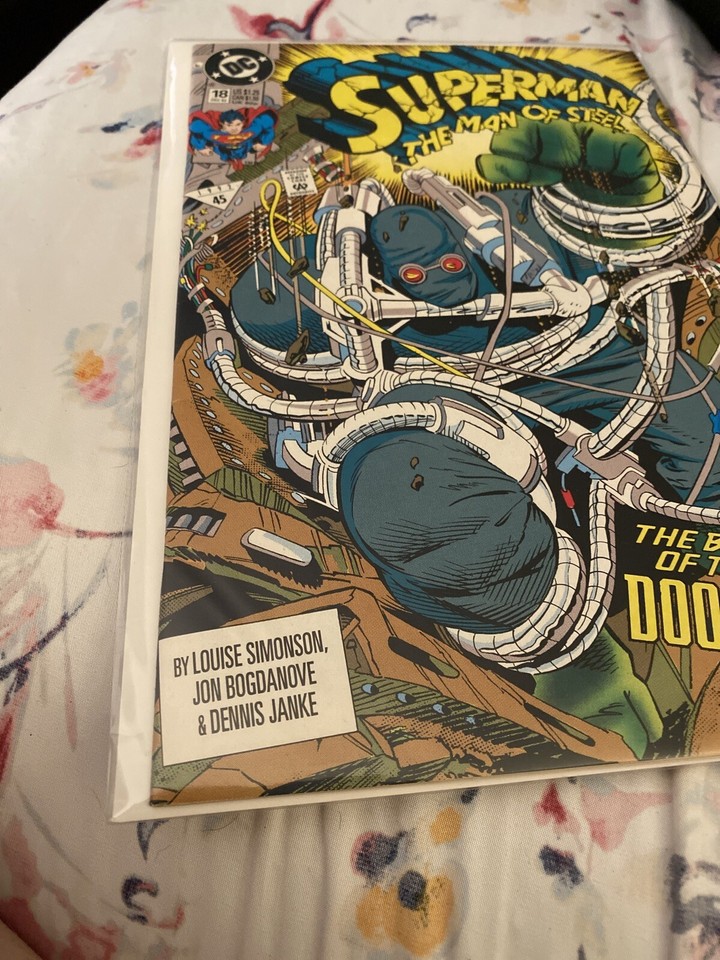 Superman: The Man of Steel #18 First Appearance Of Doomsday (Dec 1992 ...