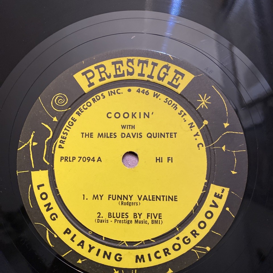 THE MILES DAVIS QUINTET-COOKIN WITH THE MILES DAVIS QUINTET | eBay