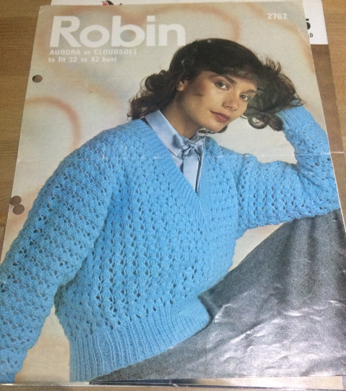 Vintage ROBIN Ladies Jumper/Sweater KNITTING PATTERN Bundle/Joblot X4 ...