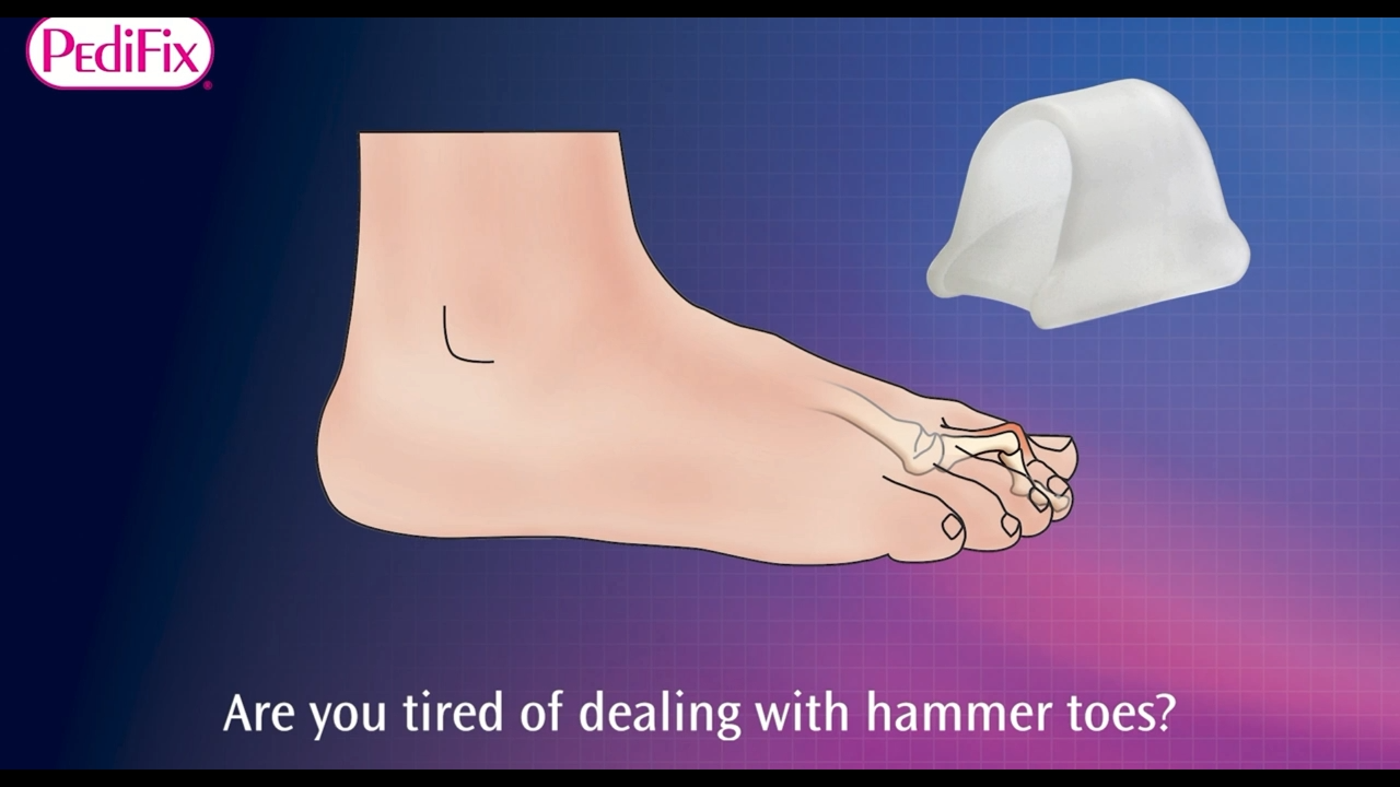 Pedifix Visco Gel Hammer Toe Crutch 2/Packs | eBay