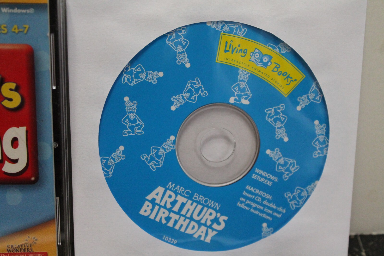 4 Arthur CD-Roms--Reading; Wilderness Rescue; Preschool 1 & 2; Arthur's ...