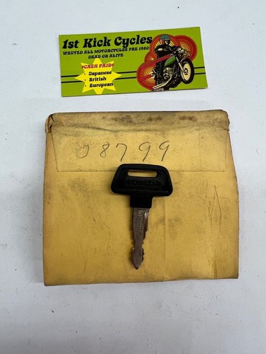 Vintage TEC Honda Factory Pre Cut Motorcycle Key # 08799 OEM | eBay