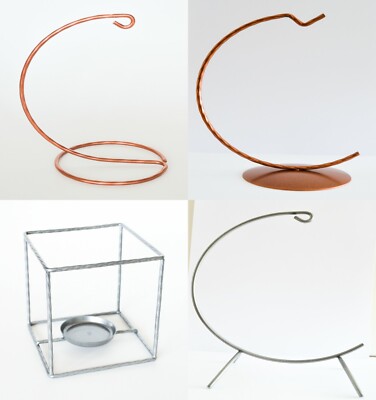 Christmas Bauble Holder Display Xmas Metal Stand Bauble Ornament ...