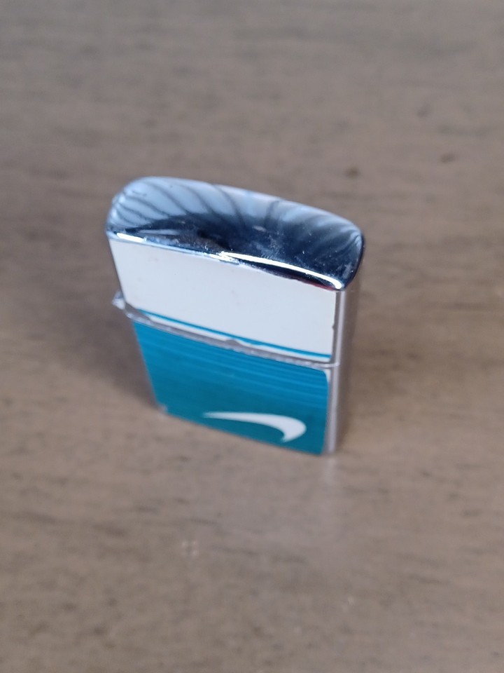 2x Newport Cigarette 1960’s Flip Top Lighters Continental In Box NOS ...