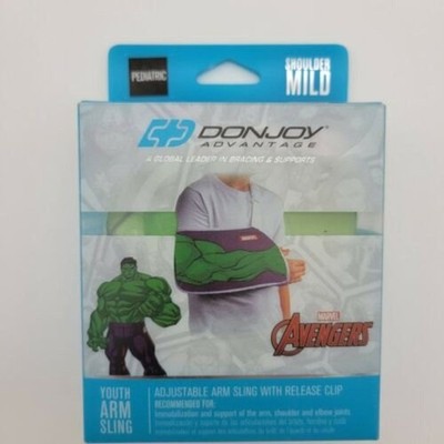 Marvel THE HULK Adjustable Arm Sling with Release Clip Shoulder Mild ...